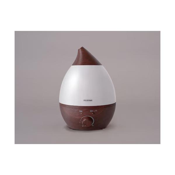 コンパクトなドロップ型で、インテリアにもマッチする超音波式加湿器です。お部屋の乾燥具合に合わせて、ダイヤルを回して加湿量を無段階で調節できます。ミストの吹出しは360°調節可能です。スイッチを押すたびに7色に光るLED搭載。気分に合わせてカ...