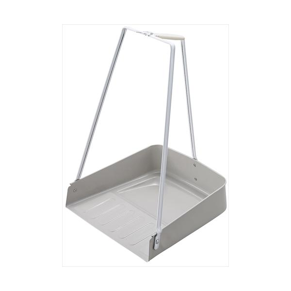 使用サイズ：●幅320×奥行290×高さ480mm●重量655g●原産国：JAPAN●材質：本体/スチール(メラミン焼付)、グリップ/ポリエチレン●注意事項：この製品はちりとりです。用途以外の使用はしないでください。できるだけ直射日光や雨を...