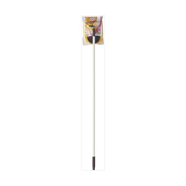 使用サイズ：●幅380×奥行260×高さ1265mm●重量350g●原産国：TAIWAN●材質：グリップ/ポリエチレン、ハンドル(柄)/スチール(ポリプロピレン被膜)、柄入れ/ポリプロピレン、プレート/ポリプロピレン、モップ糸:組成繊維/ア...