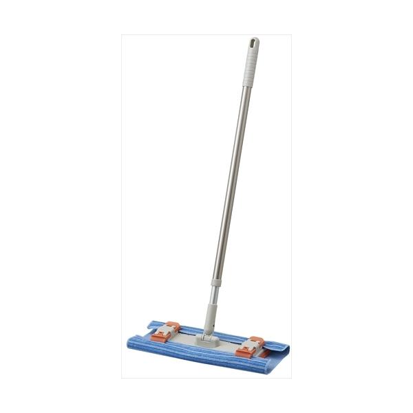 使用サイズ：●幅255×奥行100×高さ685-1145mm●重量380g●原産国：CHINA●材質：グリップ/ポリエチレン(抗菌加工)、 ハンドル/アルミ合金・スチール(ポリプロピレン被覆・抗菌加工)、柄入れ/ポリプロピレン、プレート/ポ...