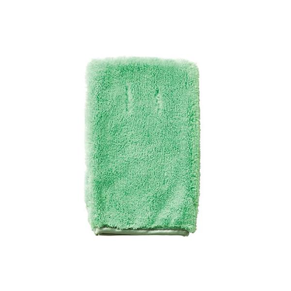 洗剤を使わずに汚れを落とす高機能な万能ミトン。毛足が長くソフトな厚手タイプ。超極細繊維(マイクロファイバー)が汚れをスッキリ落とします。吸水性もよく、洗っても乾きが早い。水拭き、から拭きどちらでも使えます。材質：ポリエステル、ナイロン※取扱...