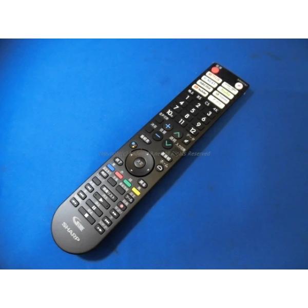 SHARP/シャープ テレビ用　リモコン（0106380603）適合型式・4T-C42DJ1 ・4T-C43DL1 ・4T-C43DN2・4T-C50DL1 ・4T-C50DN2 ・4T-C55DN1・4T-C55DP1 ・4T-C55DQ...