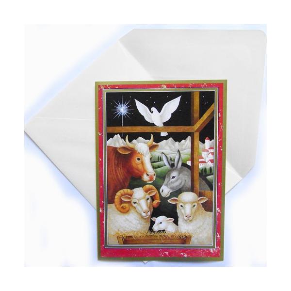 ★Caspari★ ■カードサイズ：(折り曲げた状態）10.5×15cmプリント：スイス封筒：定形サイズペーパーナプキンで有名なドイツのカスパリ社製。