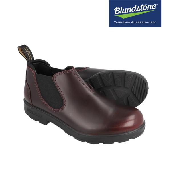 Blundstoneのサイドゴアブーツを代表するORIGINALSシリーズの中でも人気の高い、スリッポン感覚で履ける着脱簡単なローカットモデルに、ブラッシュオフレザーを使用した、ドレッシーでありながらアンティークな風合いも併せ持つニューバー...