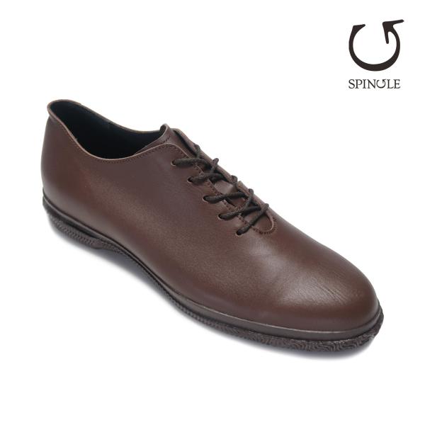 スピングルのビジネスカジュアルライン(旧SPINGLE Biz)から、シンプルな内羽根プレーントゥのベストセラー「SP6128」が登場！端正な顔つきのホールカットによる継ぎ目のないワンピース構造と足入れの良さ、そして落ち着いたツヤ感が美しい...