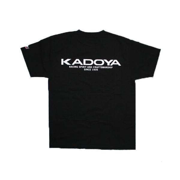 ■デザインKADOYAロゴをバックプリントしたＴシャツ。袖にはミニクラウンワッペンが輝きます。■商品特徴・KADOYA LOGO-T■素材表：コットン■カラーブラック■商品番号No.7831