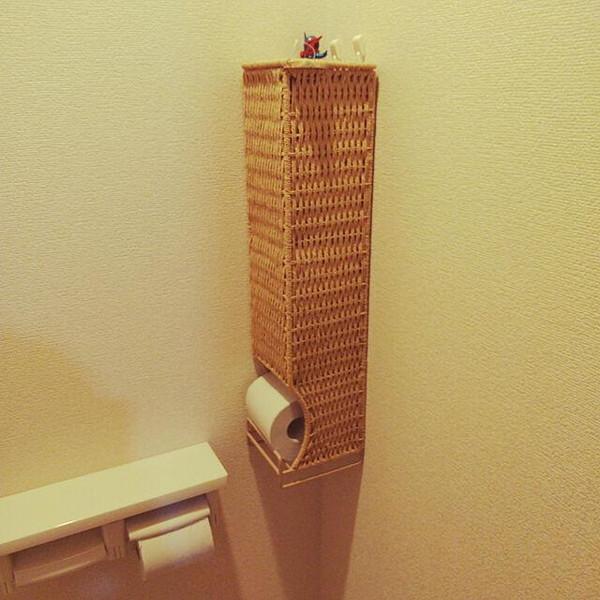 トイレットペーパーラック トイレットペーパーホルダー ペーパーディスペンサー トイレラック おしゃれ スリム トイレ 収納 ラック 棚 収納ボックス 収納ラック 収納棚 コンパクト トイレットペーパー スタンド ストッカー ホルダー 業務用...