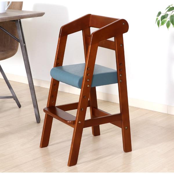 ベビーチェア 足置き キッズチェア ハイチェア ハイタイプ 食事 食卓 ダイニング 木製 赤ちゃん 子供用 こども 乳児 椅子 高さ調整 高さ調節 長く使える 背もたれ イス コンパクト クッション付き 軽量 軽い 安い 飲食店 おすわり練...
