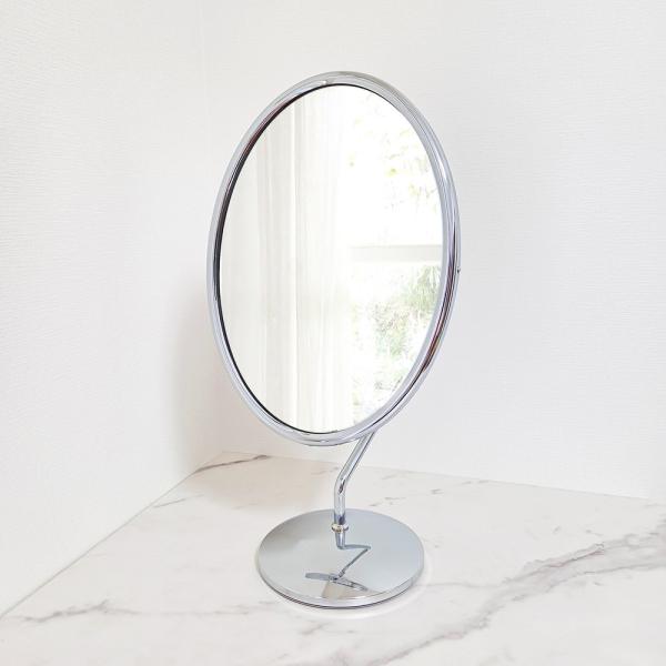 日本全国のデパートやショップで広く長くご愛顧頂いている信頼の業務用卓上鏡。堅牢な仕上がりで安全、安心の人気商品です。高品質の5mm厚の国産鏡を採用していますので、ゆがみなどなくクリアで深みがあり綺麗に映ります。裏面には自在金具を取り付けてい...