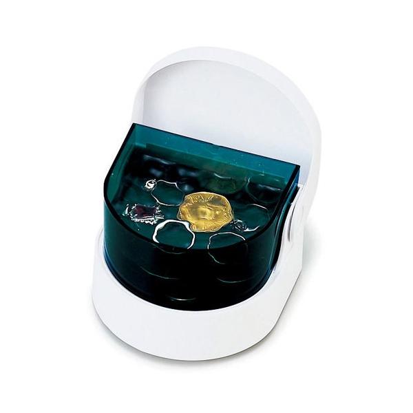 ハンディなコンパクトサイズの振動波クリーナーです。各種ジュエリーをはじめ時計の金属ベルト、入れ歯、シェーバーの刃等の細かい部分の汚れを洗浄することが出来ます。水を入れ中性洗剤を数滴入れて洗浄するとすっきりと汚れをクリーンアップ。水中の振動波...