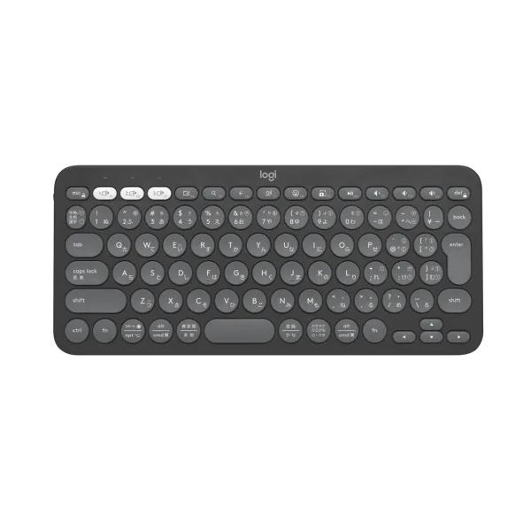 ■【スマホやタブレットでも使用できるキーボード】Windows、Mac、Chrome OS、Android、iOSに対応するマルチデバイスキーボード■【コンパクトで軽量】279x124x16mm、わずか415gとバッグに入れてどこにでも持ち...