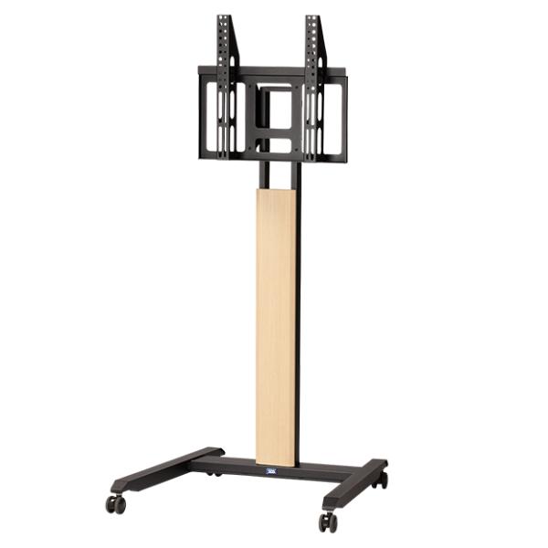 新たなワークスタイルを取り入れたお洒落な開放的オフィスに外形寸法 W678×H1260×D641mm 14kgディスプレイサイズ目安 32〜50 縦横設置可能取付ピッチ VESA　W100〜400×H100〜400mm 耐荷重 30kg画面...