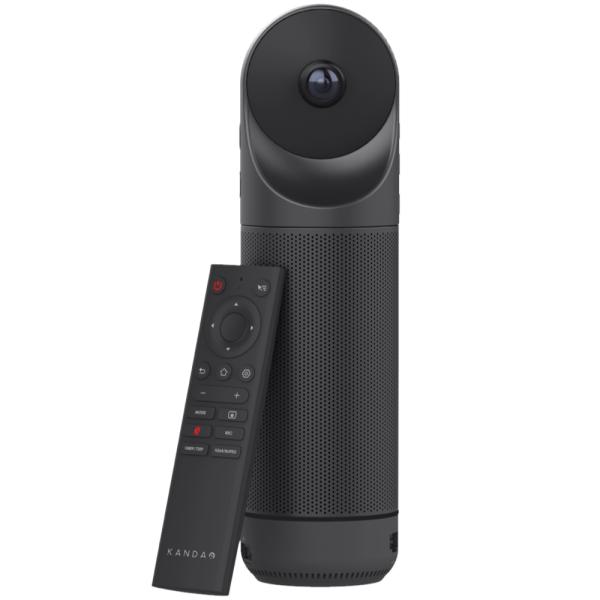 【発売日：2021年01月25日】「Kandao Meeting Pro」は、AI搭載の最先端の360度Webカメラです。360度カメラ・マイク・スピーカーを搭載。AI「音声認識」と「顔認識」機能により、360度カメラは発言者を自動フォーカ...