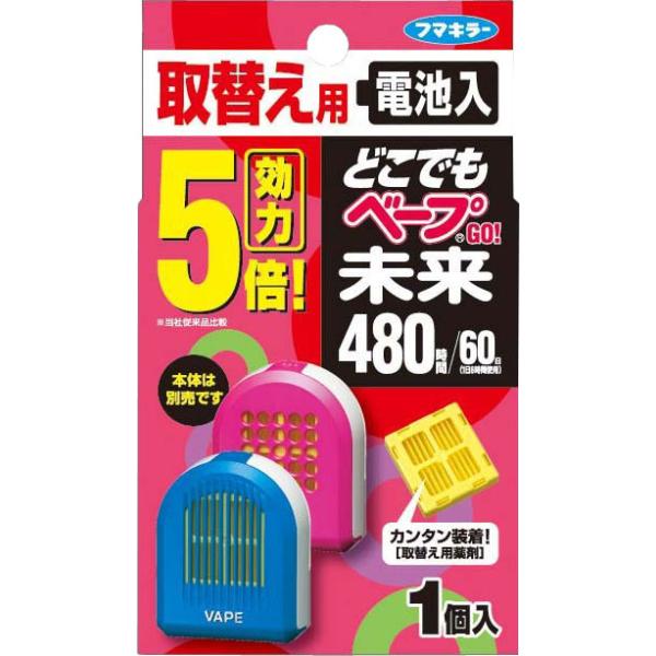 【発売日：2023年03月17日】安心の品質で効力5倍！！おそとでＧＯ！おうちでＧＯ！●おそとでも、おうちでも携帯用虫よけ。●携帯しやすいコンパクトサイズ。●カートリッジはワンタッチで着脱可能。●ランプが点灯しなくなったら、お取替え。【有効...