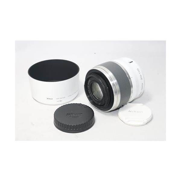【コンディション：良い】Nikon 望遠ズームレンズ 1 NIKKOR VR 30-110mm f/3.8-5.6 ホワイト ニコンCXフォーマット専用 【説明書】紙の説明書は基本的に付いていませんが、メーカーのホームページで説明書をご覧い...