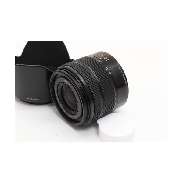 【コンディション：可】パナソニック 標準ズームレンズ マイクロフォーサーズ用 ルミックス G VARIO 14-42mm/F3.5-5.6 II ASPH./MEGA O.I.S. ブラック H-FS1442A-K 【説明書】紙の説明書は基...