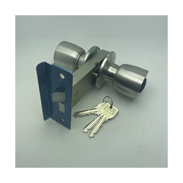 YKK 玄関 MIWA ドアノブ【M-67】主に「YKK」の玄関ドアで使用されているノブハンドル錠です。お取り付けの際には既存のネジを再度ご使用いただくか、ホームセンターなどで新しいネジをご用意していただく必要のある場合がございます。商品詳...