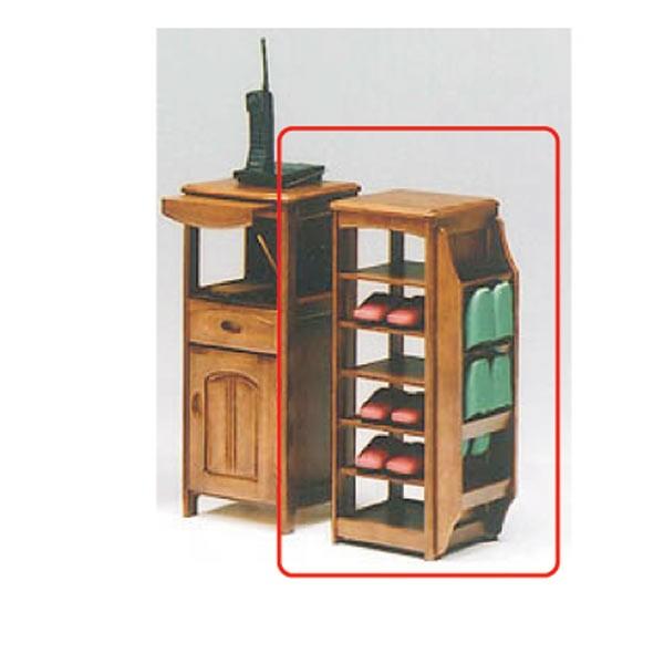 スリッパラック スリッパ スリッパー ラック 木製 スリッパラック スリッパ置き スリッパ収納 収納 35幅 幅35cm シンプル モダン カラー等 ブラウン 材質 天然無垢ラバーウッド アウトレット価格並 大川家具 送料無料 楽天 通販 爆買