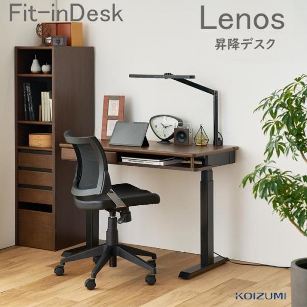商品名：電動昇降デスク レノス W100カラー：FDD-797MOWH 　　　　FDD-798MOBK サイズ：W1000×D532（600）×H620〜1270mm材　質：デスク・ホワイトオーク突板、 プリント化粧板　　　　脚・スチール電...