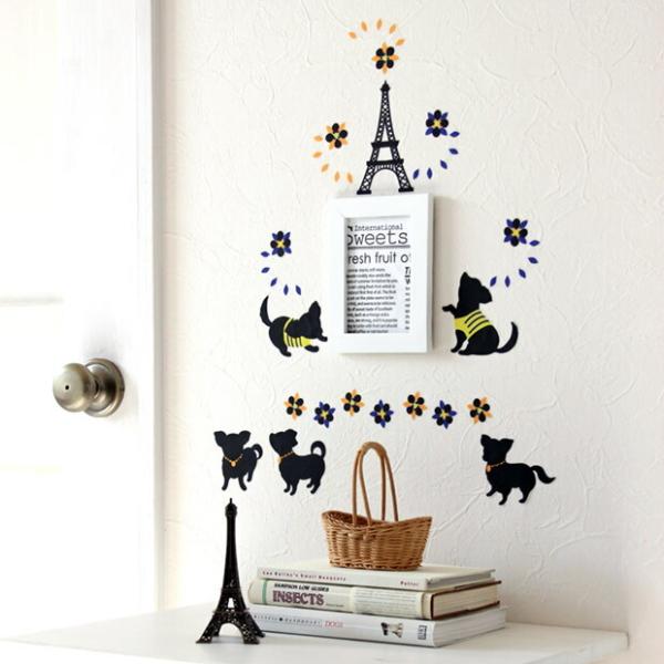 貼ってはがせるウォールステッカー＆ガラス専用ステッカー　ハウスジーダ愛らしい動物たちのウォールステッカーです。裏面からも柄が楽しめるタイプなので窓ガラスに貼れば、外からも柄を楽しんでいただけます。壁や窓に貼るだけなので、賃貸物件にお住まいの...