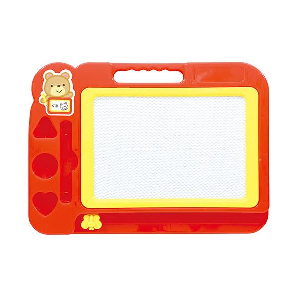 一般玩具 お絵かき・プレゼント・オリジナル【商品サイズ(単位mm)】本体:272×195×22mm【セット内容】おえかきボード×1、マグネットペン×1、マグネットスタンプ×3【重量】156g【材質】PP、ABS、磁石【包装形態】ヘッダー付袋...
