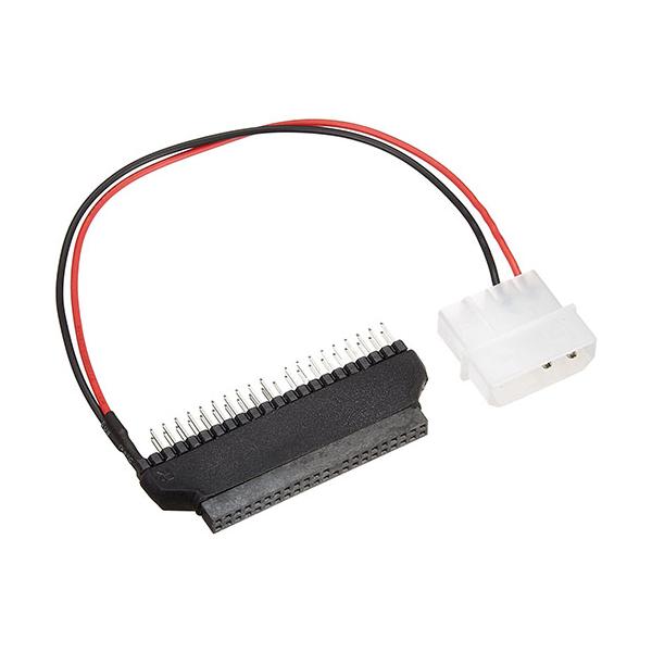 IDE44pinメス→40pinオス2.5インチHDDを3.5インチHDDに