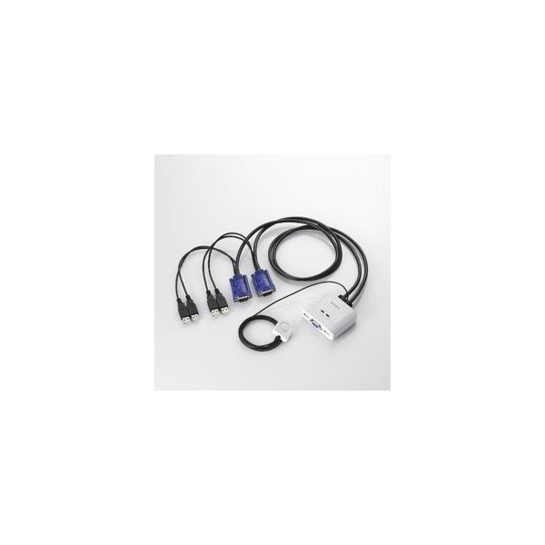 手元のスイッチを押すだけで簡単切替。色々なUSB機器を2台のパソコンで共有できるUSBパソコン切替器。パソコン側もUSB接続なので、ノートパソコンも切替可能。●対応パソコン:Windows Vista(32bit,64bit)、XP(〜SP...