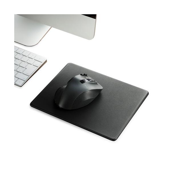 MP-SL01シリーズと比較し操作面が1.5倍拡大。どこにでも馴染むシンプルデザインで手触りのよいPUレザーを使用したソフトレザーマウスパッド。■リストレスト有無種類:無し ■材質:基材:エラストマー、表面:PU ■本体カラー:ブラック ■...