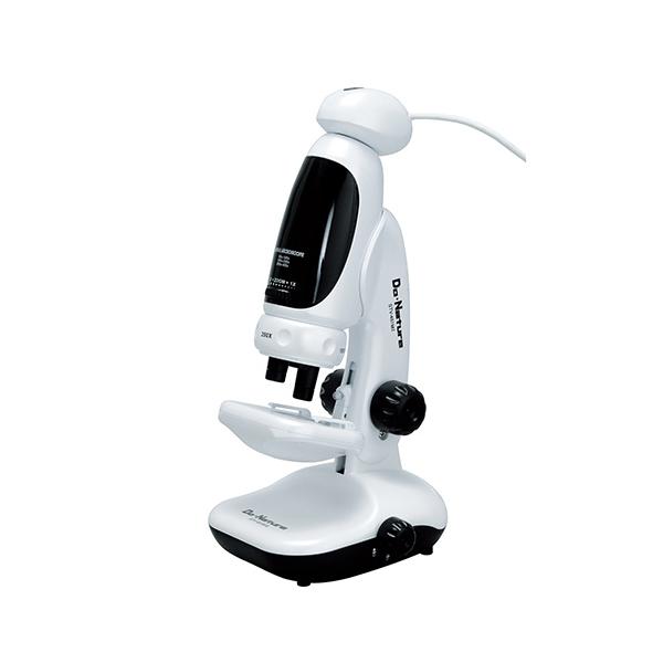 パソコンに接続してミクロの世界を楽しむことができる顕微鏡【顕微鏡】光学ズーム 1〜2倍対物レンズ倍率 50倍、100倍、200倍重量 約320g(付属品を除く)サイズ 約112×134×220mm電源(照明) 単3形アルカリ乾電池3本(別売...