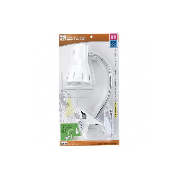 電球は別売りになります。別途お買い求め下さい。(口金E26 60Wまで)LED電球もご使用いただけます。●本体寸法: セード:約Φ93×D145mm      アーム長:約300mm      クリップ:約W60×H80×D105mm   ...