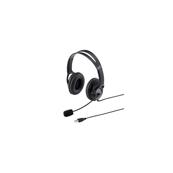 大型ソフトイヤーパッドで装着感に優れたUSBヘッドセット。ヘッドホン部 ■形式:ダイナミック型40mm(ステレオ)■周波数帯域:20Hz〜20KHz■インピーダンス:32±5Ω■最大入力:40mW マイクロホン部 ■形式:コンデンサータイプ...