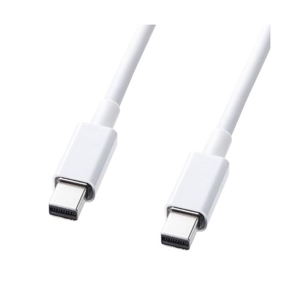 27インチiMacを外部ディスプレイとして使用するケーブル2m●コネクタ形状:ミニDisplayPortオス-ミニDisplayPortオス●ケーブル長:約2m●カラー:ホワイト●ケーブル直径:約4.5mm●線材規格:UL20276●対応機...
