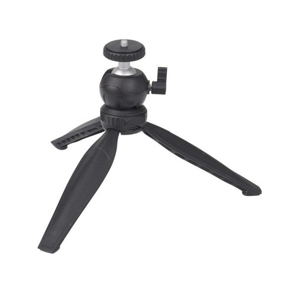 ハイポッド ブラック●サイズ(約) : 開脚高140mm/105mm(2段階)、縮長205mm●製品重量(約) : 145g●ボールヘッド着脱可●カラー : ブラック●原産国 : 中国