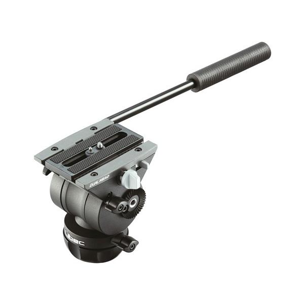 DUAL HEAD -ビデオ&amp;フォト両対応ヘッド- 75mmボール三脚とフラットベース三脚、どちらにも取り付け可能なデュアルヘッド仕様。●最大積載量 : 5kg(重心高75mm)●保証期間 : 購入日から12ヶ月●カウンターバランス...