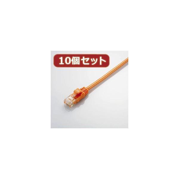 【商品名】 10個セット エレコム Gigabit やわらかLANケーブル（Cat6準拠） LD-GPY／DR3X10 【ジャンル・特徴】 配線スッキリ。取り回しがしやすい"やわらかLANケーブル"。ギガビット・イーサネット高速通信に最適な...
