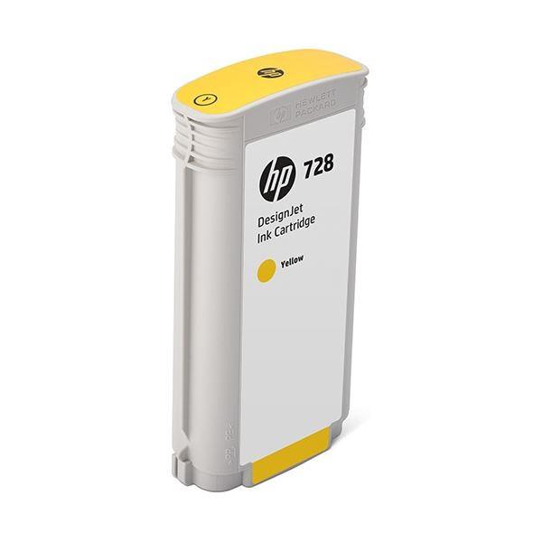 【商品名】 HP HP728 インクカートリッジイエロー 130ml F9J65A 1個 【ジャンル・特徴】 HP DesignJet純正インクサプライ [ F9J65A ]