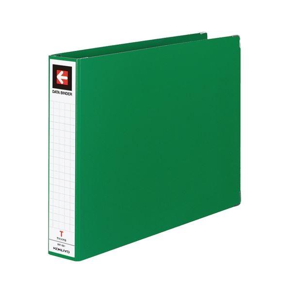 【商品名】 (まとめ) コクヨ データバインダーT(バースト用・ワイドタイプ) T11×Y15 22穴 450枚収容 緑 EBT-551G 1冊  【×10セット】 【ジャンル・特徴】 コンピュータ用ファイル バースト用  [ EBT-55...