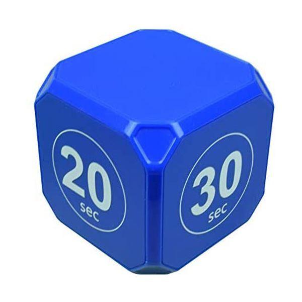 【商品名】 Datexx TimeCubePlus タイムキューブプラス プリセットタイマー 10・20・30・60秒 ブルー DF-41 【ジャンル・特徴】 時間の管理に最適なサイコロ型タイマー！ [ DF-41 ]