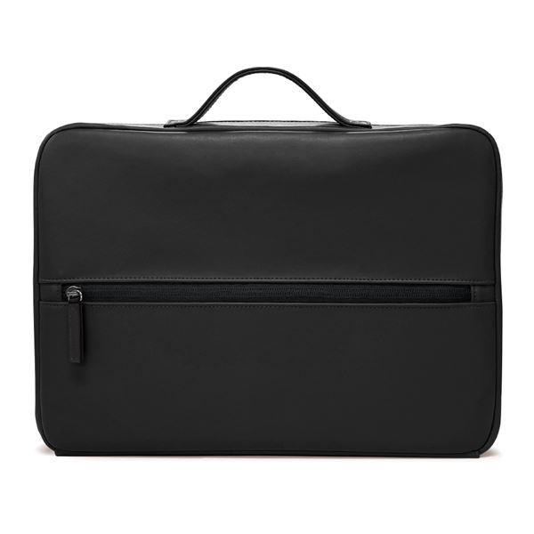 【商品名】 Digio2 自立PCバッグ 14インチ ブラック CB-280BK 【ジャンル・特徴】 上質素材使用の使いやすく自立する別持ちPCバッグ。 [ CB-280BK ]