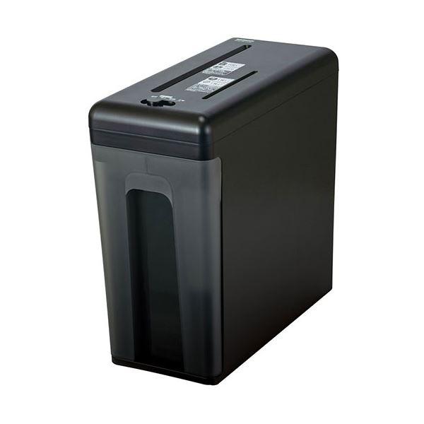 【商品名】 ナカバヤシ パーソナルシュレッダ ノイズレス スリム クロスカット NSE-NLC02BK  [ NSE-NLC02BK ]