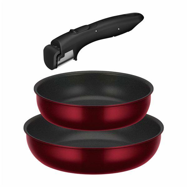 【商品名】 サーモス 取っ手のとれる フライパン 3点セット KSD-3A 【ジャンル・特徴】 THERMOS 取っ手が取れる 鍋 フライパンセット