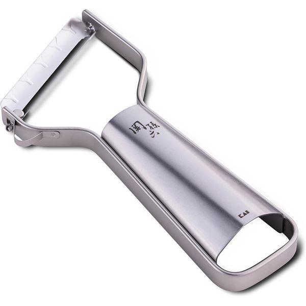 【商品名】 貝印 関孫六 オールステンレス 鋭角ピーラー 極刃 DH3356 【ジャンル・特徴】 切れ味の良さに徹底的にこだわった