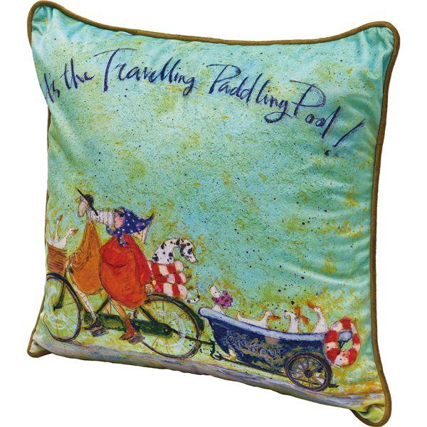 【商品名】 ユーパワー サム・トフト クッションカバー 「旅するプール」  [ ST-02404 ]