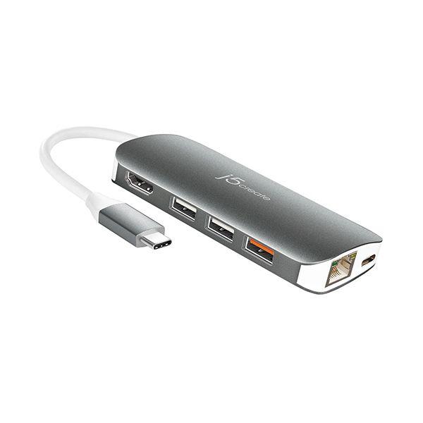 【商品名】 j5 Create Type-C all-in-one マルチドック JCD383 1個  [ JCD383 ]