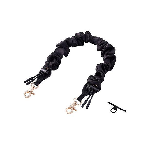 【商品名】 エレコム ハンドストラップシュシュ/上品 アクセサリー感覚 ミニマルデザイン 立体感 ブラック P-STHSCEBK 【ジャンル・特徴】 ハンドストラップシュシュ/上品 ブラック