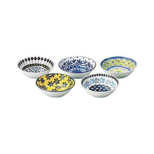 【商品名】 Table Talk Presents ポタリーフィールド スモールボウルセット 【約φ135×40mm×5】 22607406 【ジャンル・特徴】 ポタリーフィールド スモールボウルセット [ 22607406 ]