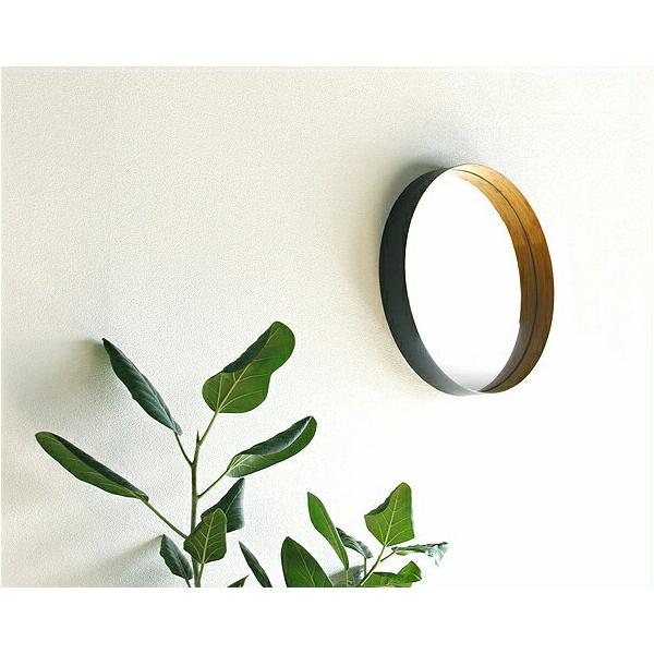 [国産]竹集成材の曲げ特性を活かした壁掛けミラーです。横から見ると縁が鏡に映りこみ、筒が浮いているかのような錯覚を与えます。【rxmas10001-】 【xmas10001-】鏡 かがみ 贈り物 ギフト プレゼント 新婚祝い 新築祝い 結婚...