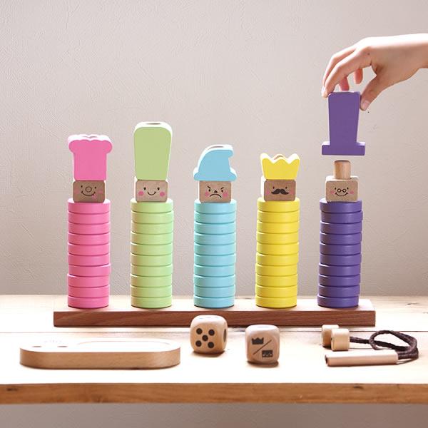 リングで数遊び、顔・帽子パーツで人形遊び、さいころゲーム、ソーイング…。いろんな遊び方を通してお子さまの成長を感じられるおもちゃです。【rxmas5001-8000】 【xmas5001-8000】知育 知育玩具 知育おもちゃ 木製 子供 ...