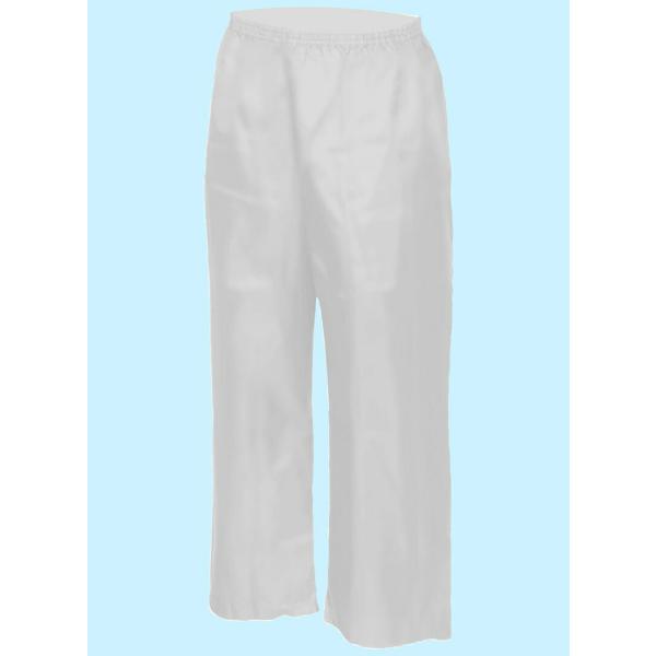 ■ヤッケズボン ホワイト ウインドブレーカー 撥水 防風 ズボンヤッケ 下 ズボン パンツ おしゃれ 農作業 防寒 自転車 通学 通勤 作業用 女子 白■■商品説明■【本体サイズ(cm)】Mサイズ（適合身長160〜170cm、胸囲cm、ウエ...