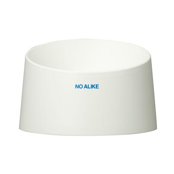 【商品名】 NO ALIKE 食べやすい撥水ペット食器 ホワイト 犬猫用品 【ジャンル・特徴】 高さ・角度・形状など「食べやすさ」を追求した撥水ペット食器